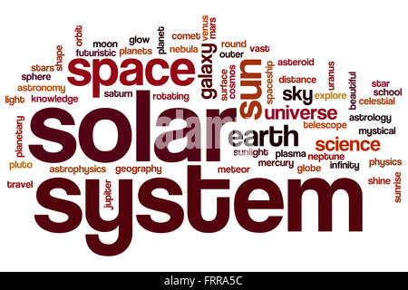 Planet Earth word cloud shape concept Stock Photo - Alamy