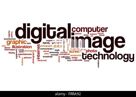Digital image word cloud concept Stock Photo - Alamy