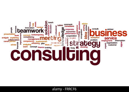 Consulting concept word cloud background Stock Photo: 100759308 - Alamy