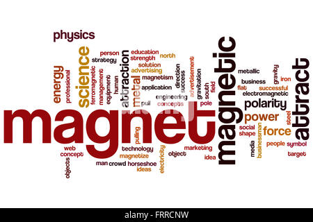 Magnet word cloud concept with attract force related tags Stock Photo ...