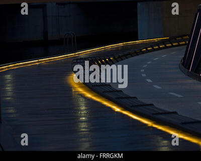 Jim Stynes Bridge Melbourne CBD Cityscape Victoria Stock Photo - Alamy