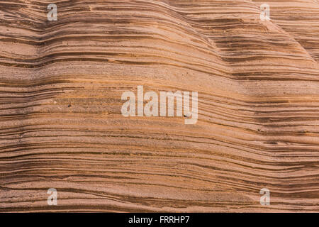 Cross-bedded layers of Peralta Tuff along the Slot Canyon Trail at ...