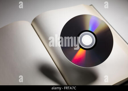 book and DVD disk Stock Photo - Alamy