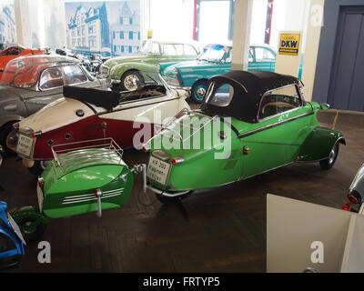 The 1959 Messerschmitt KR200 is a small, three-wheeled German microcar ...