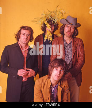 NICE UK group in July 1968 From l Blinky Davidson David O List Lee ...