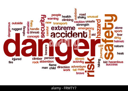 Fire Safety word cloud concept on white background Stock Photo - Alamy
