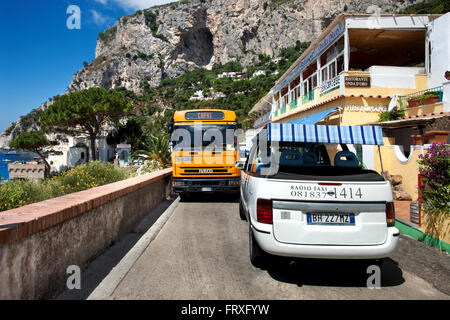 Taxi Capri Italy Stock Photo: 30739499 - Alamy