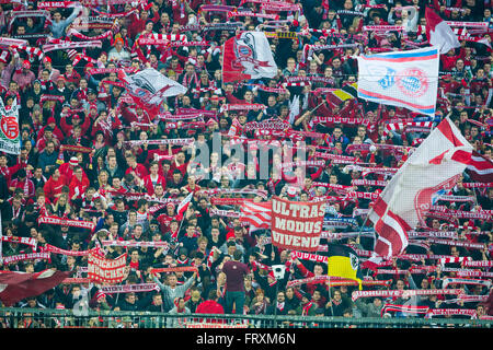South Curve, Allianz Arena Munich, January 11, 2026, Soccer, Bundesliga ...