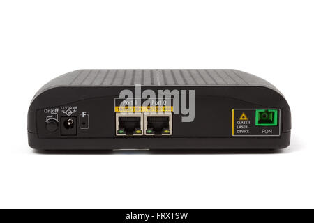 ONT - optical network terminal Stock Photo - Alamy