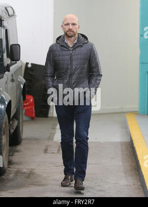 Matt Dawson outside ITV Studios Featuring: Matt Dawson Where: London ...