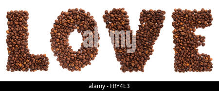 Heart with the inscription Love it is isolated on a white background ...