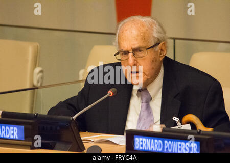 New York, NY. 24th March 2016. Vandi Chidi Minah, Sierra Leone's UN ...