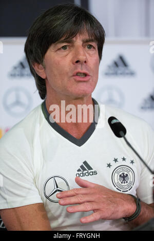 Berlin, Germany. 25th Mar, 2016. German soccer coach Joachim Loew ...