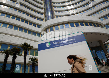 Lisbon, Portugal, 22nd March, 2016. Teleperformance headquarter located ...