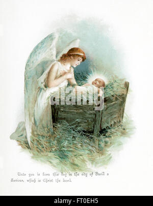 religion, Christianity, Jesus Christ, the infant Jesus in the crib ...