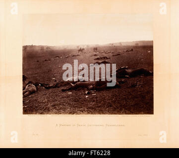 A Harvest of Death, Gettysburg, Pennsylvania, Timothy H. O'Sullivan ...