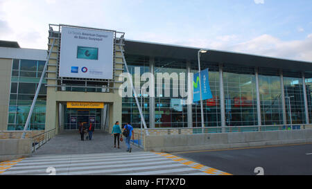 Daily activity in the Mariscal Sucre International Airport of the city ...