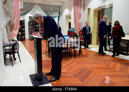 Albanian Prime Minister Edi Rama arrives for a meeting of the Coalition ...