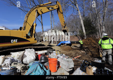 Construction site Storrs Connecticut Stock Photo - Alamy
