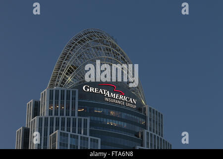Great American Insurance group sign Cincinnati Ohio Stock Photo - Alamy