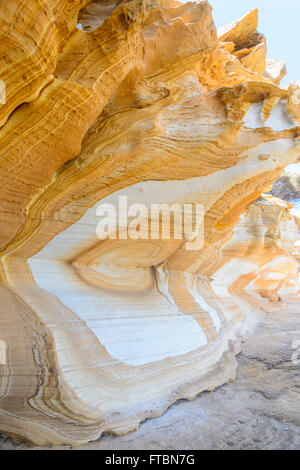 Painted Cliffs, Maria Island, Tasmania, Australia Stock Photo - Alamy