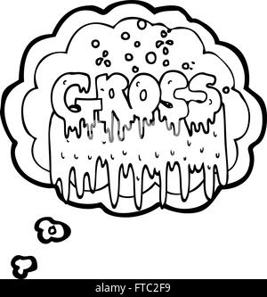 freehand drawn cartoon gross symbol Stock Vector Image & Art - Alamy
