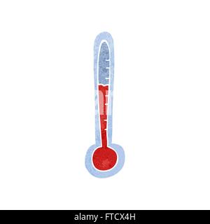 freehand textured cartoon temperature gauge Stock Vector Image & Art ...