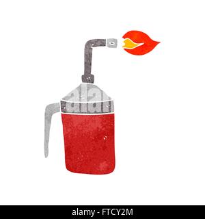 freehand textured cartoon blow torch Stock Vector Image & Art - Alamy
