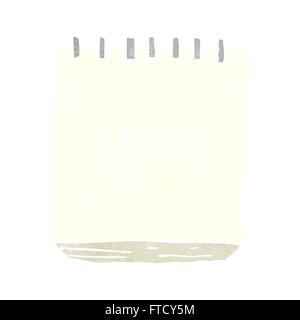 freehand textured cartoon note pad Stock Vector Image & Art - Alamy