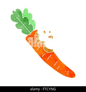 freehand textured cartoon bitten carrot Stock Vector Image & Art - Alamy