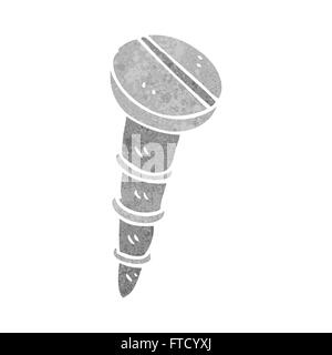 freehand textured cartoon screw Stock Vector Image & Art - Alamy