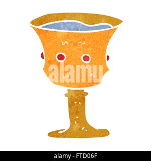 freehand textured cartoon medieval cup Stock Vector Image & Art - Alamy