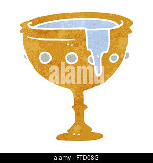 freehand textured cartoon medieval cup Stock Vector Image & Art - Alamy