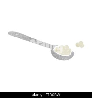 freehand drawn cartoon teaspoon of salt Stock Vector Image & Art - Alamy