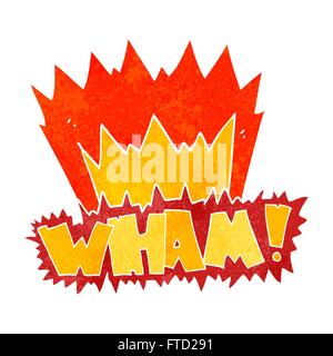 freehand drawn cartoon wham! symbol Stock Vector Image & Art - Alamy