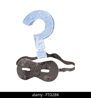 freehand drawn cartoon mystery mask Stock Vector Image & Art - Alamy