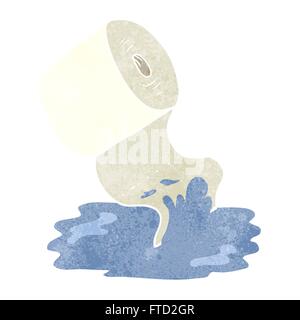 freehand textured cartoon kitchen roll Stock Vector Image & Art - Alamy