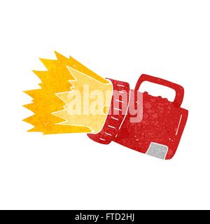 freehand retro cartoon torch Stock Vector Image & Art - Alamy