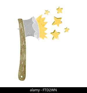 freehand drawn cartoon sharp axe Stock Vector Image & Art - Alamy