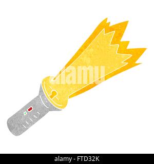 freehand retro cartoon torch Stock Vector Image & Art - Alamy