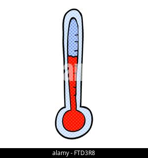 freehand drawn cartoon temperature gauge Stock Vector Image & Art - Alamy