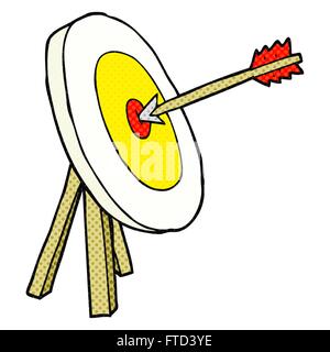 freehand drawn cartoon archery target Stock Vector Image & Art - Alamy