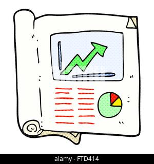 freehand drawn cartoon business document Stock Vector Image & Art - Alamy