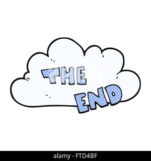 freehand drawn cartoon The End symbol Stock Vector Image & Art - Alamy