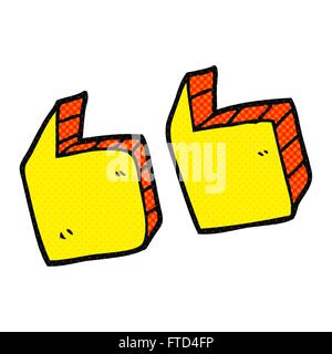 freehand drawn cartoon quotation marks Stock Vector Image & Art - Alamy