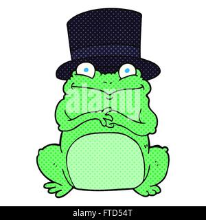 Frog in a top hat Stock Vector Image & Art - Alamy