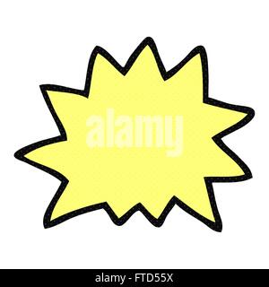 freehand drawn cartoon explosion decorative symbol Stock Vector Image ...