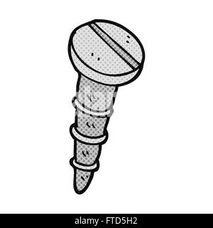 freehand drawn cartoon screw Stock Vector Image & Art - Alamy