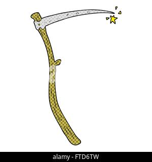 freehand drawn cartoon sharp scythe Stock Vector Image & Art - Alamy