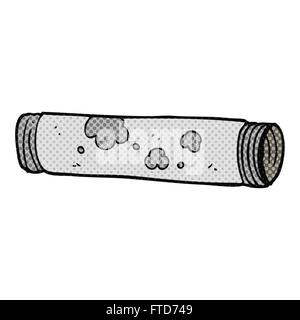 freehand drawn cartoon old pipe Stock Vector Image & Art - Alamy